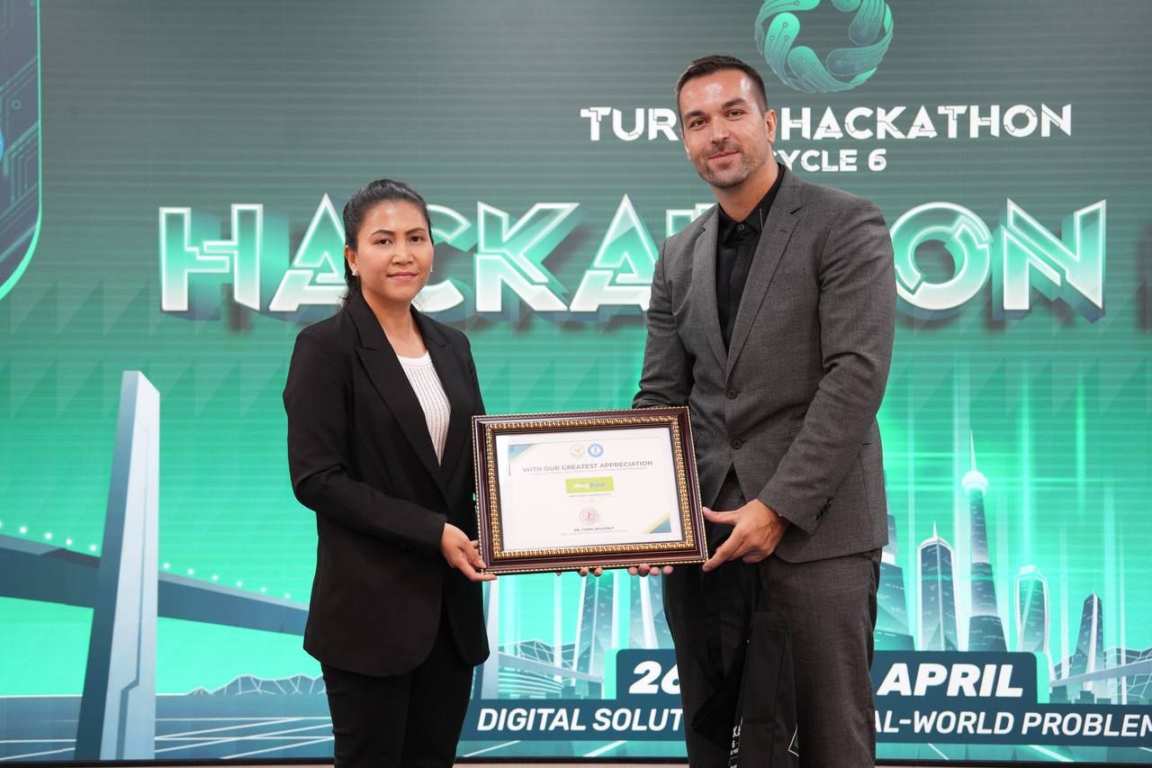 ធនាគារ វីង និងមជ្ឈមណ្ឌលបណ្តុះធុរកិច្ចថ្មី “តេជោ” រកឃើញបេក្ខជនជ័យលាភីពីកម្មវិធី Turing Hackathon ...