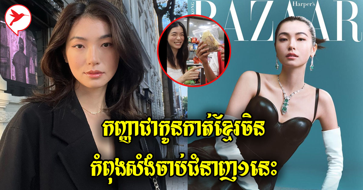 តាមពិត កញ្ញា Terry គឺជាកូនកាត់ខ្មែរចិន រស់នៅក្រៅប្រទេស ...