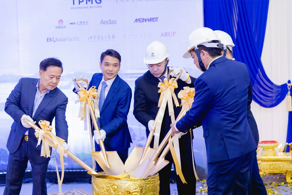 ក្រុមហ៊ុន TP Moral Group សម្ពោធបើកការដ្ឋានសាងសង់អគារថ្មីកម្ពស់ ២៨ ...