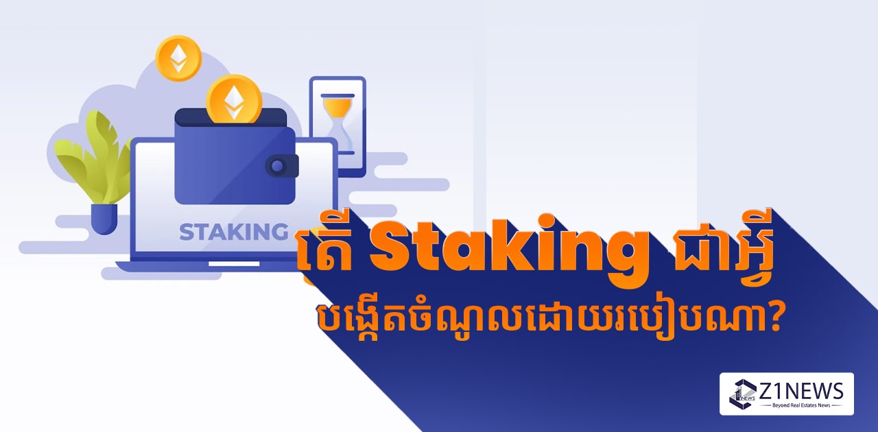 វិធីរកចំណូលបន្ថែមដោយការធ្វើ Staking តាមរយៈការវិនិយោគនៅលើផ្លេតហ្វមឌីជីថល