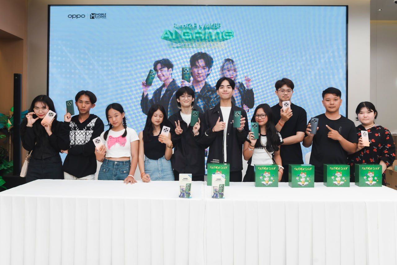 OPPO និង MLBB បានធ្វើកិច្ចសហការដ៏ពិសេសរួមគ្នាលើស្មាតហ្វូន OPPO Reno12 F ...