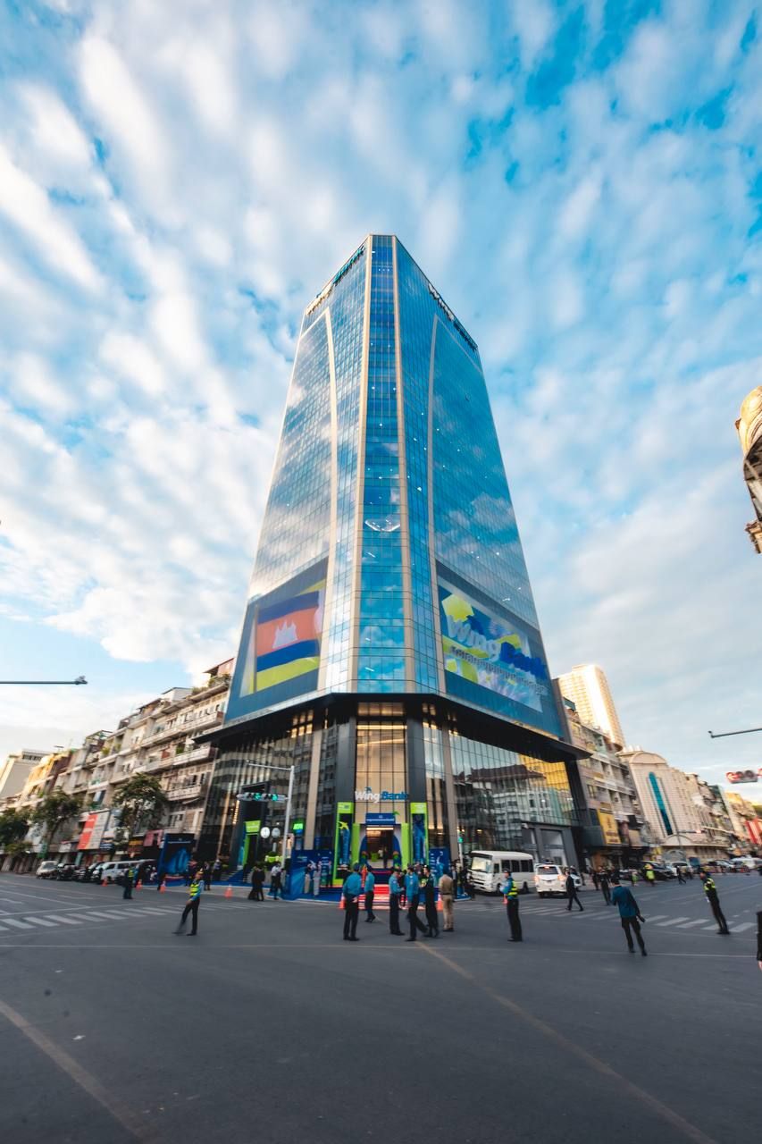 អគារធនាគារ វីងថៅវើ ក្លាយជាអត្តសញ្ញាណថ្មីមួយនៃរាជធានីភ្នំពេញ