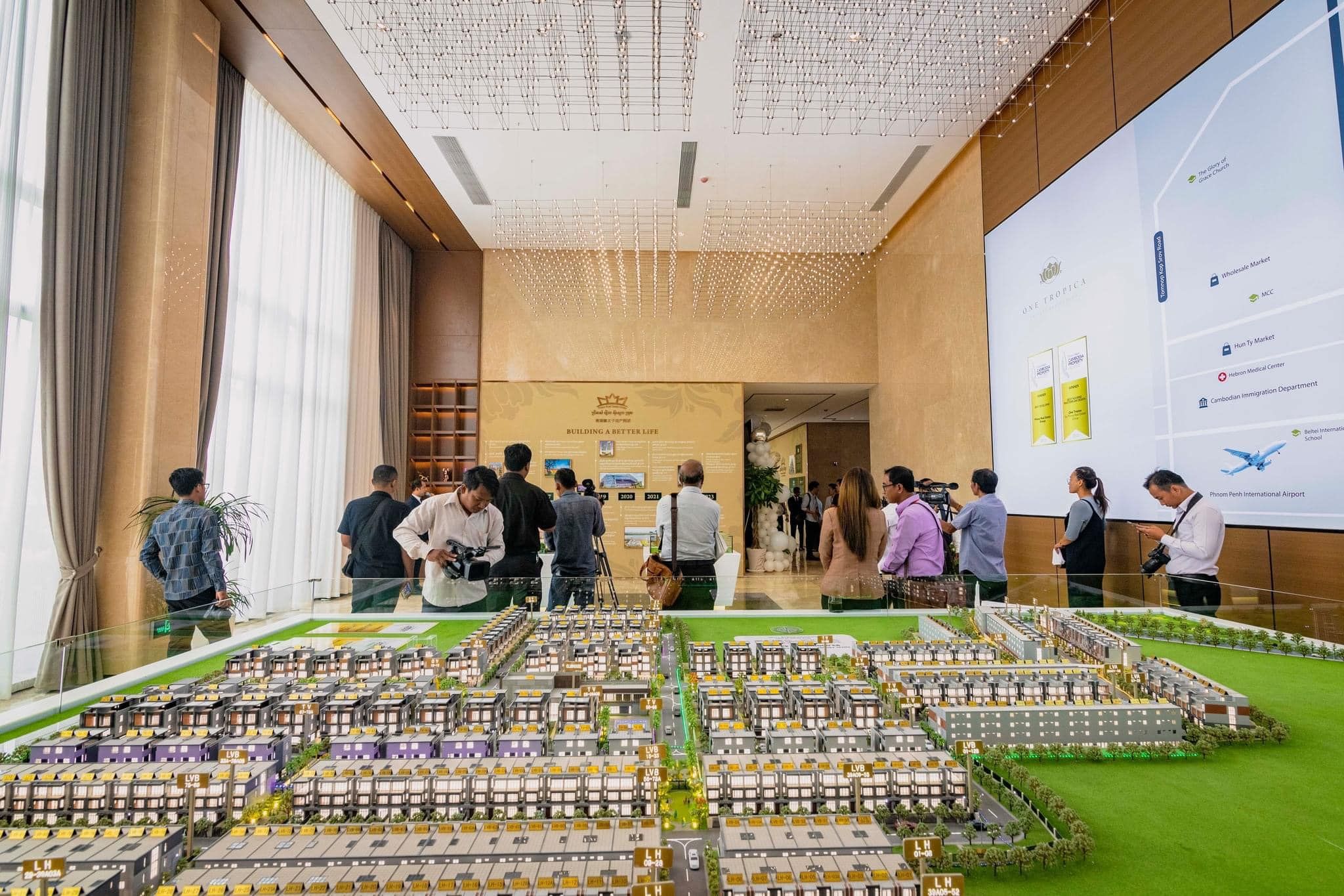 អបអរសាទរ! ការិយាល័យលក់នៃគម្រោង ព្រីនស៍ វ័ន ត្រូពិកា (Prince One Tropica ...