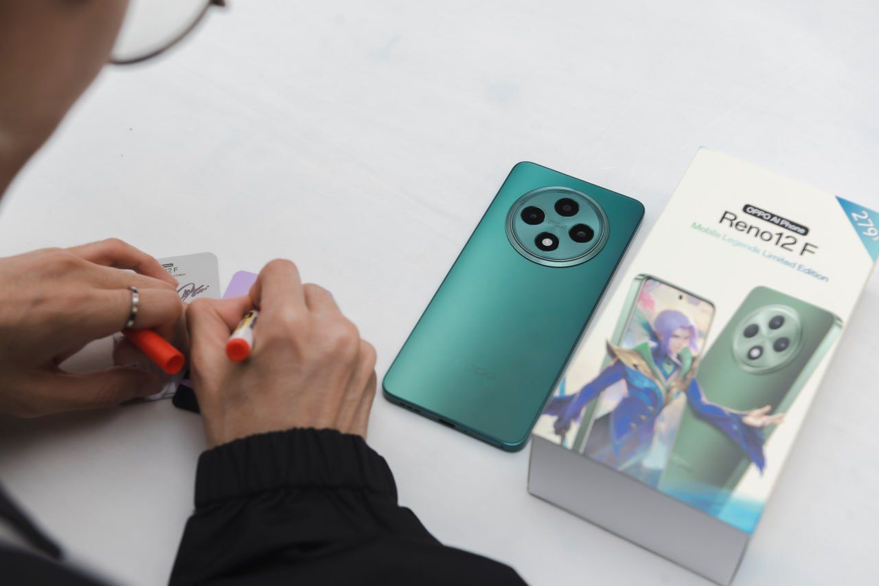 OPPO និង MLBB បានធ្វើកិច្ចសហការដ៏ពិសេសរួមគ្នាលើស្មាតហ្វូន OPPO Reno12 F ...
