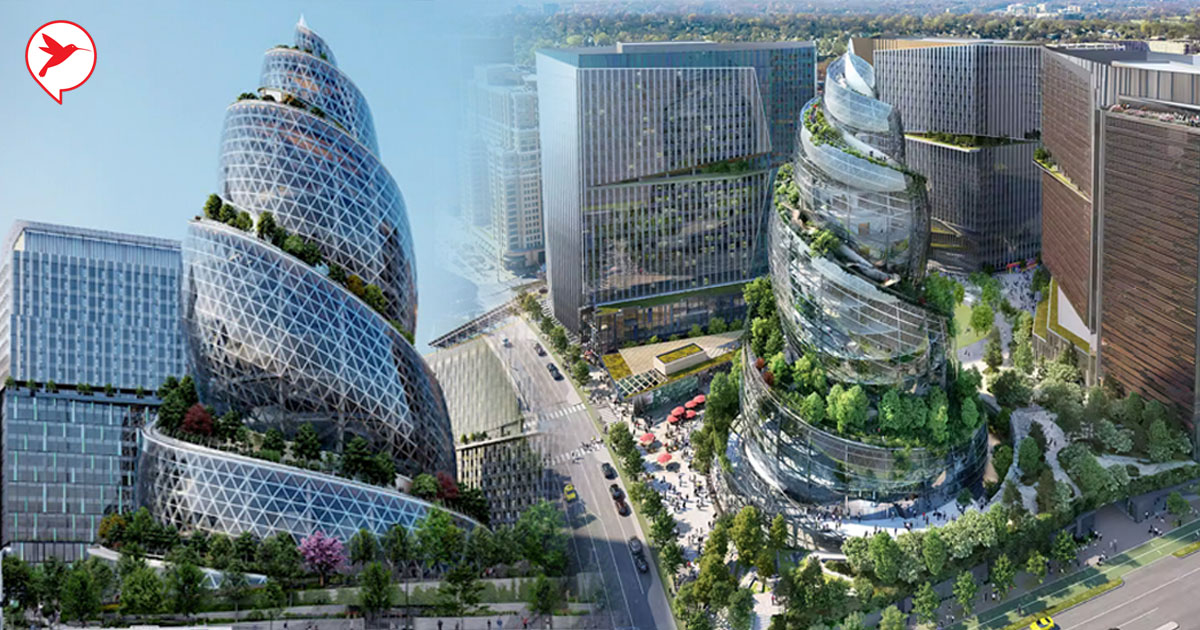 ចម្លែកគ្មាន២! Amazon ជះលុយ ២.៥ ពាន់លាន$ សង់អគារថ្មី ខណៈនេះគឺជាចំណុចពិសេស