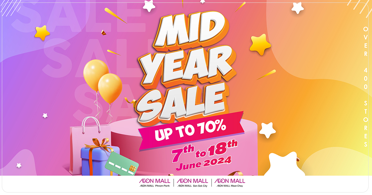 “ការលក់បញ្ចុះតម្លៃ Mid-Year Sale ...