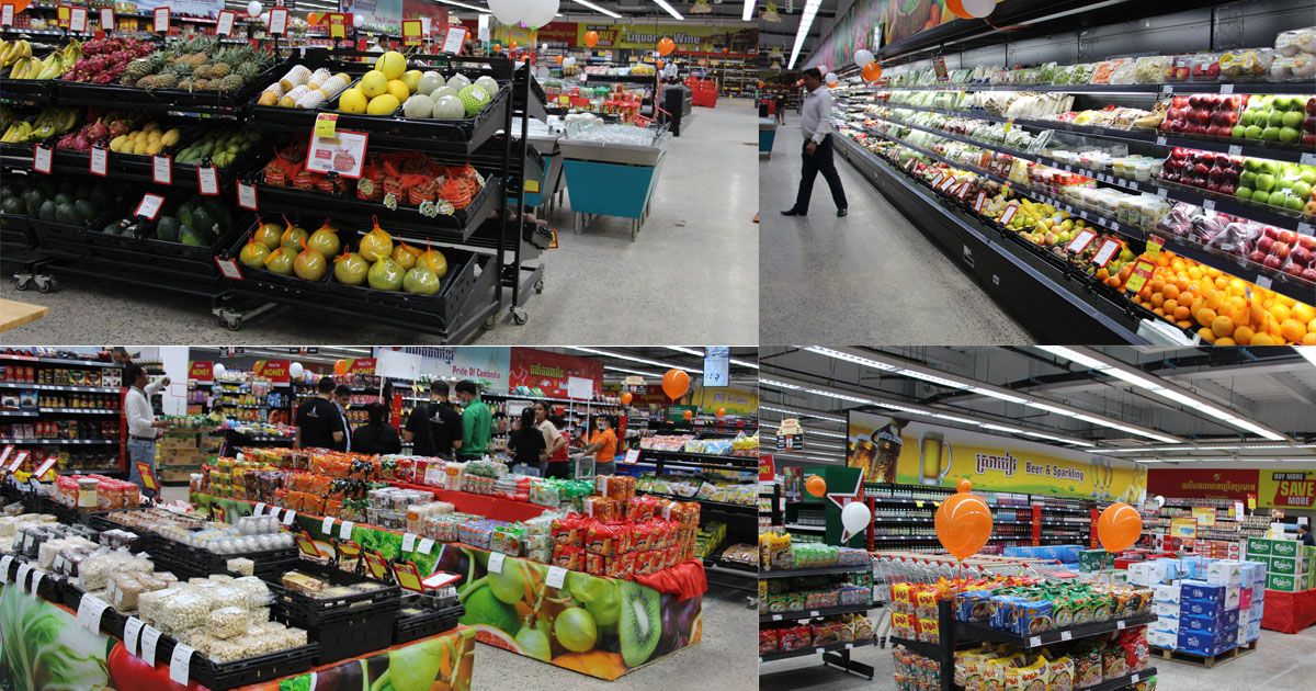 ពិធីបើកសម្ពោធ ផ្សារទំនើបហ៊្វែរផ្លាស FAIRPLUS SUPERCENTER សាខាទី១ សាខា ស្ទឹងមានជ័យ