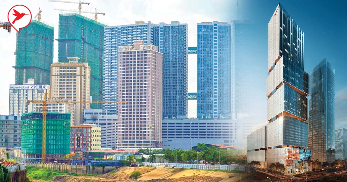 មិនមែន១ មិនមែន២ តែគិតមកដល់ពេលនេះកម្ពុជាមានអគារកម្ពស់លើស ៤០ ជាន់សរុប ៥២ អគារ