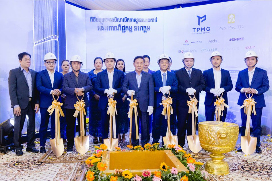 ក្រុមហ៊ុន TP Moral Group សម្ពោធបើកការដ្ឋានសាងសង់អគារថ្មីកម្ពស់ ២៨ ...