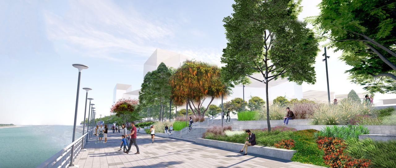 នរាផាកវ៉េ (Norea Parkway) នៃទីក្រុងនរា តារារះនាទិសបូព៌នៃទីក្រុងភ្នំពេញ