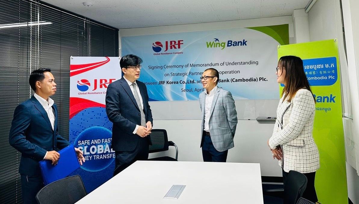 ធនាគារ វីង សហការជាមួយក្រុមហ៊ុន JRF Korea ...