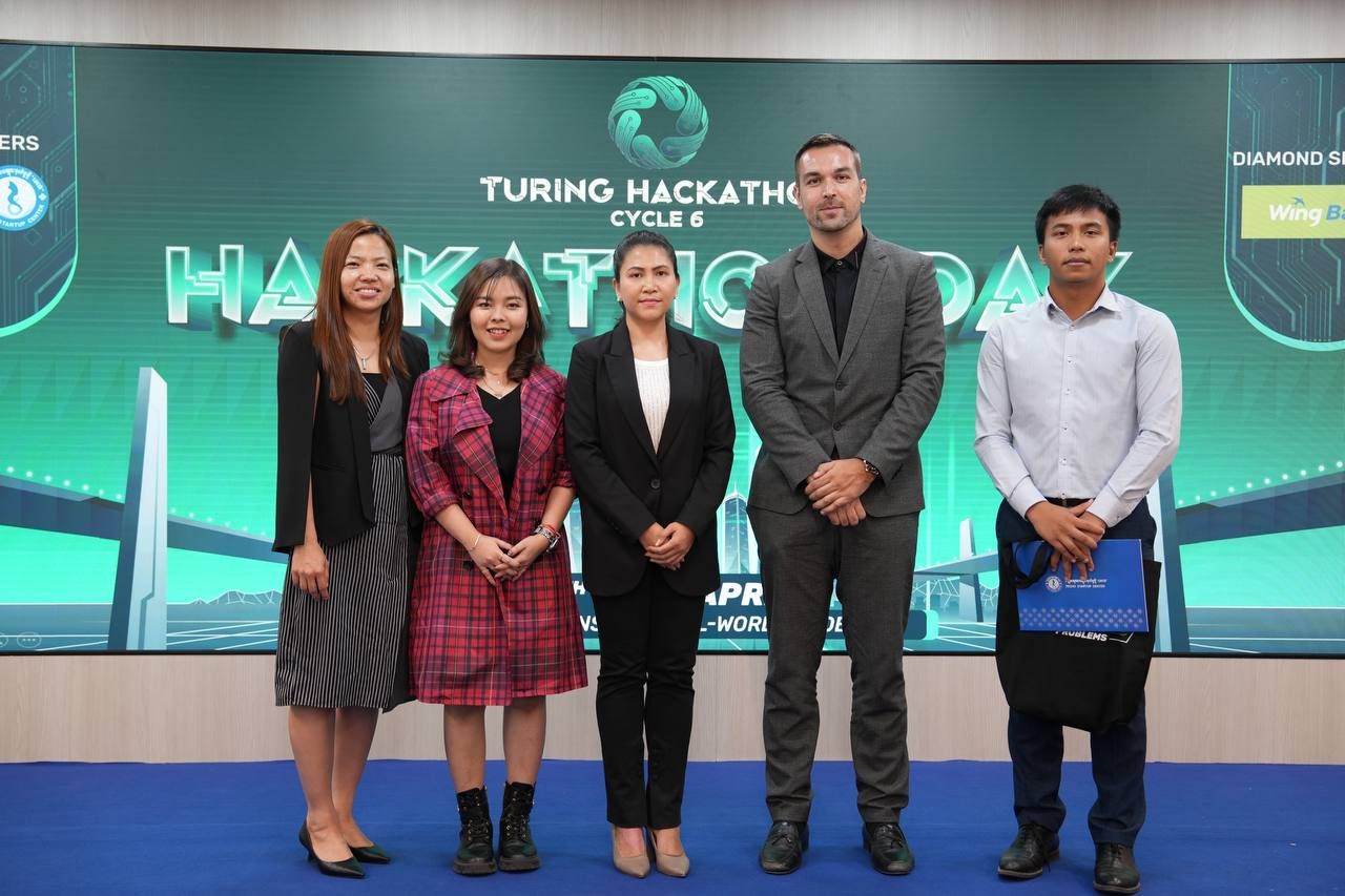 ធនាគារ វីង និងមជ្ឈមណ្ឌលបណ្តុះធុរកិច្ចថ្មី “តេជោ” រកឃើញបេក្ខជនជ័យលាភីពីកម្មវិធី Turing Hackathon ...