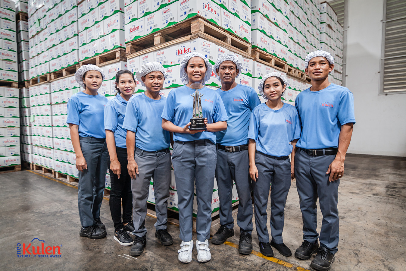 រង្វាន់អន្តរជាតិថ្មីចំនួនពីរសម្រាប់ អូ គូលែន (Kulara Water Co., Ltd)