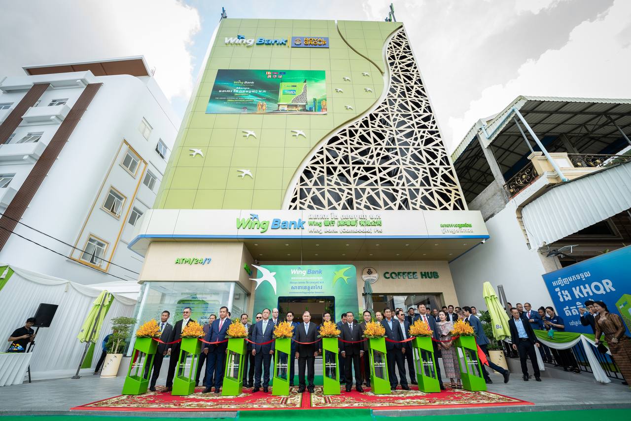 អបអរសាទរ! ធនាគារ វីង បើកដំណើរការទីតាំងទី២២ របស់ខ្លួនក្នុងខេត្តតាកែវ