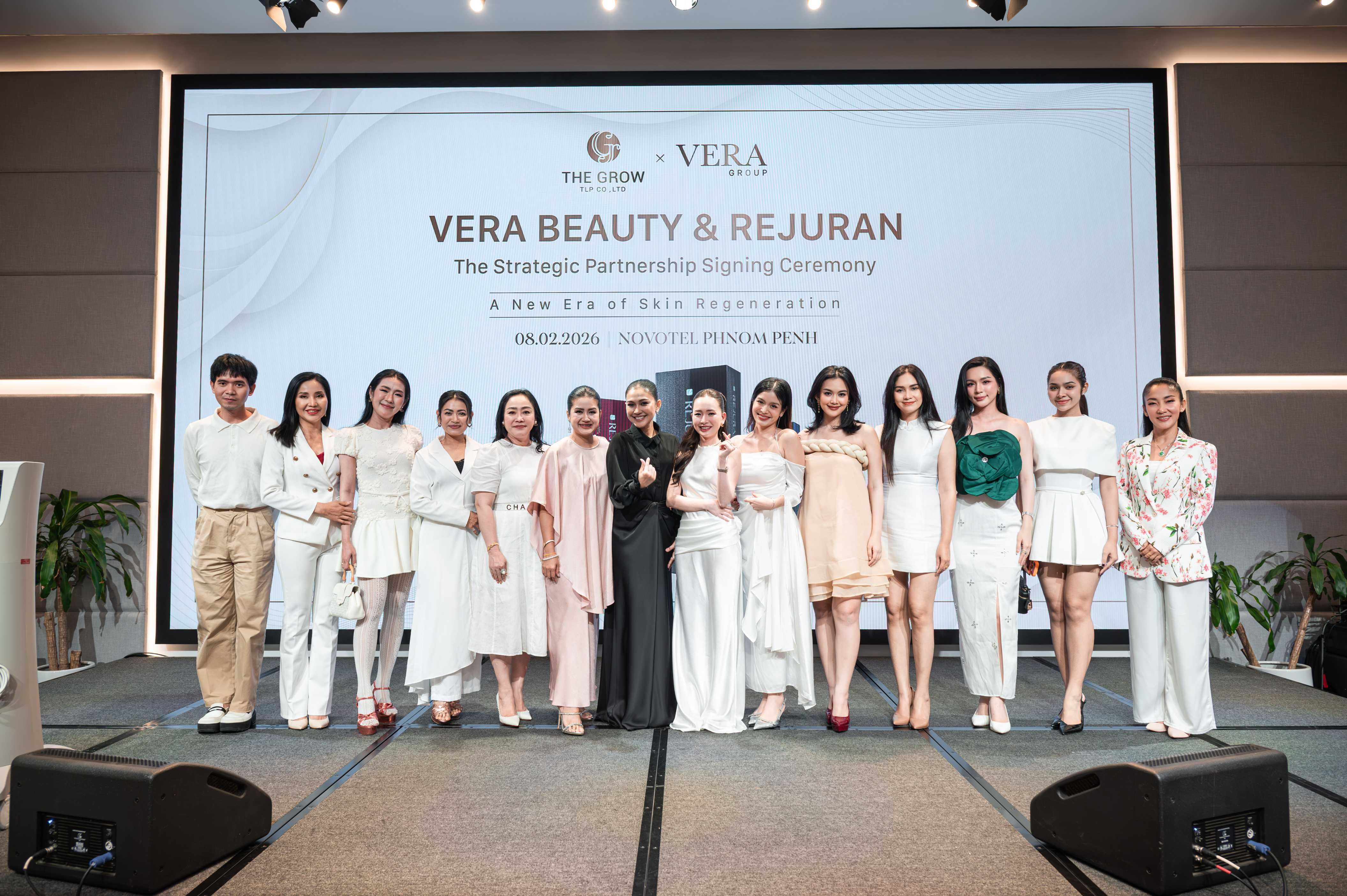 VERA BEAUTY ចុះហត្ថលេខាលើកិច្ចព្រមព្រៀងភាពជាដៃគូយុទ្ធសាស្ត្រជាមួយ THE ...