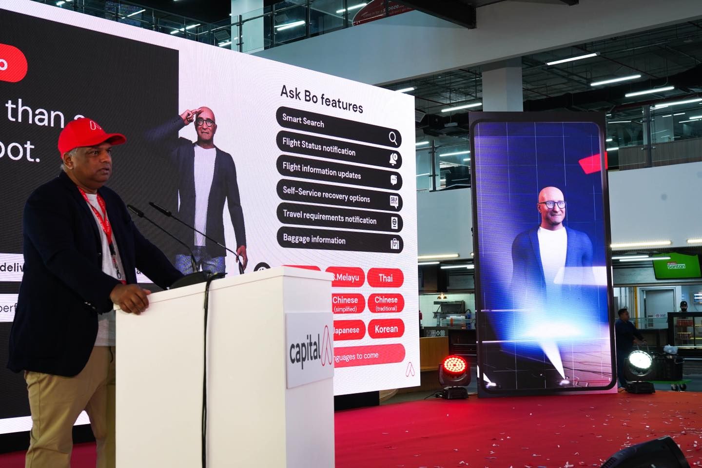 ក្រុមហ៊ុនមេរបស់ AirAsia បញ្ចេញបច្ចេកវិទ្យាថ្មី “Ask Bo ...