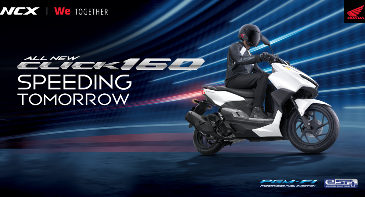 All New Honda CLICK160 នាំមកនូវនិយមន័យថ្មីទាំងស្រុង!!!
