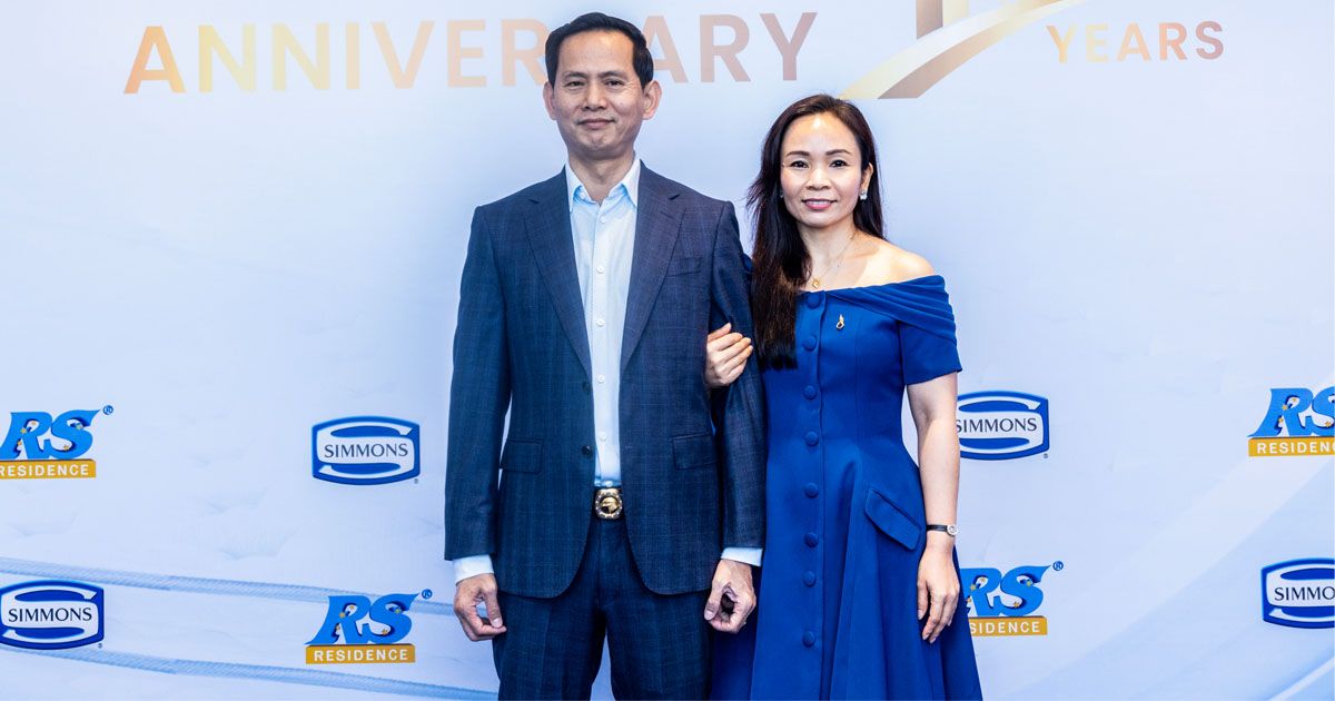 ពូក Simmons ប្រារព្ធខួប ១២ឆ្នាំនៅកម្ពុជាជាមួយក្រុមហ៊ុន RS Residence