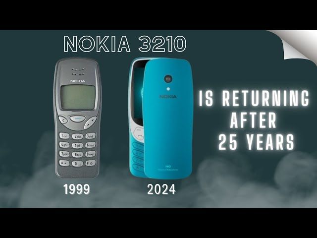 បាត់មុខជាង២០ឆ្នាំ! ពេលនេះទូរស័ព្ទដៃ Nokia បានត្រឡប់មកវិញហើយ ស៊េរី២០២៤ ...