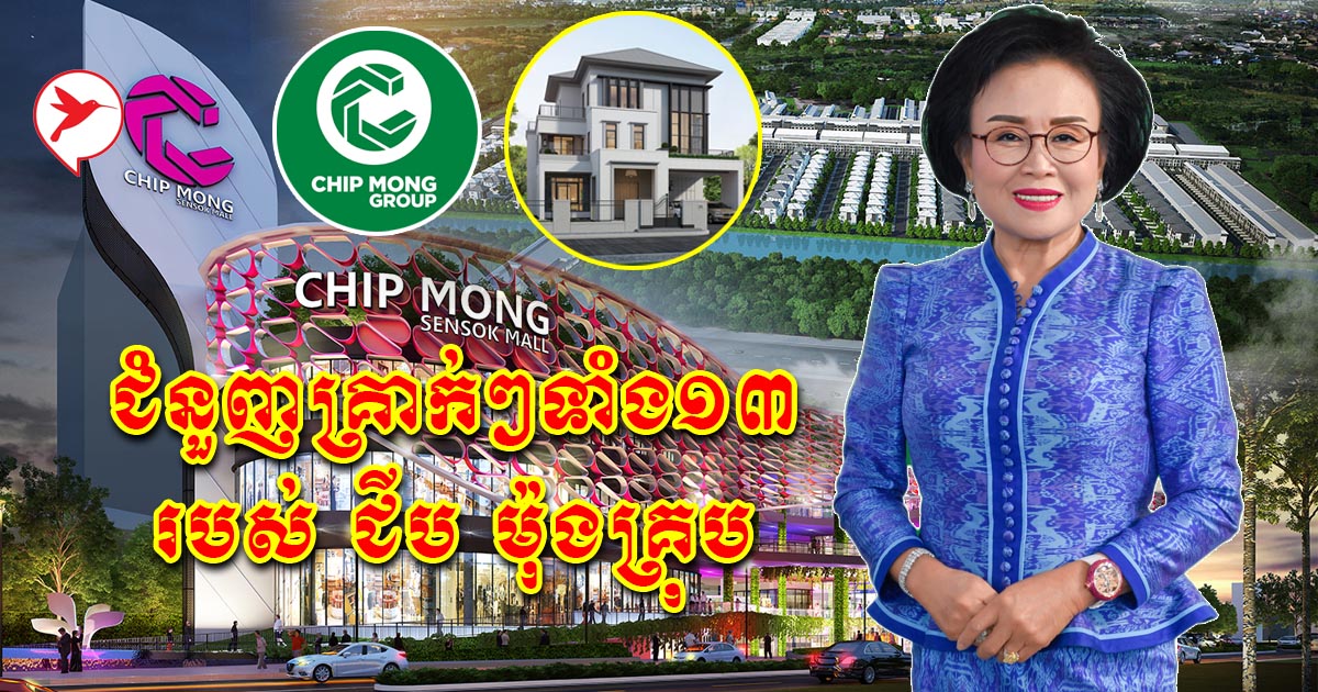 ជីបម៉ុងក្ដោបក្ដាប់ជំនួញធំៗអ្វីខ្លះ មកស្គាល់បណ្ដុំជំនួញគ្រាក់ៗទាំង១៣ ...