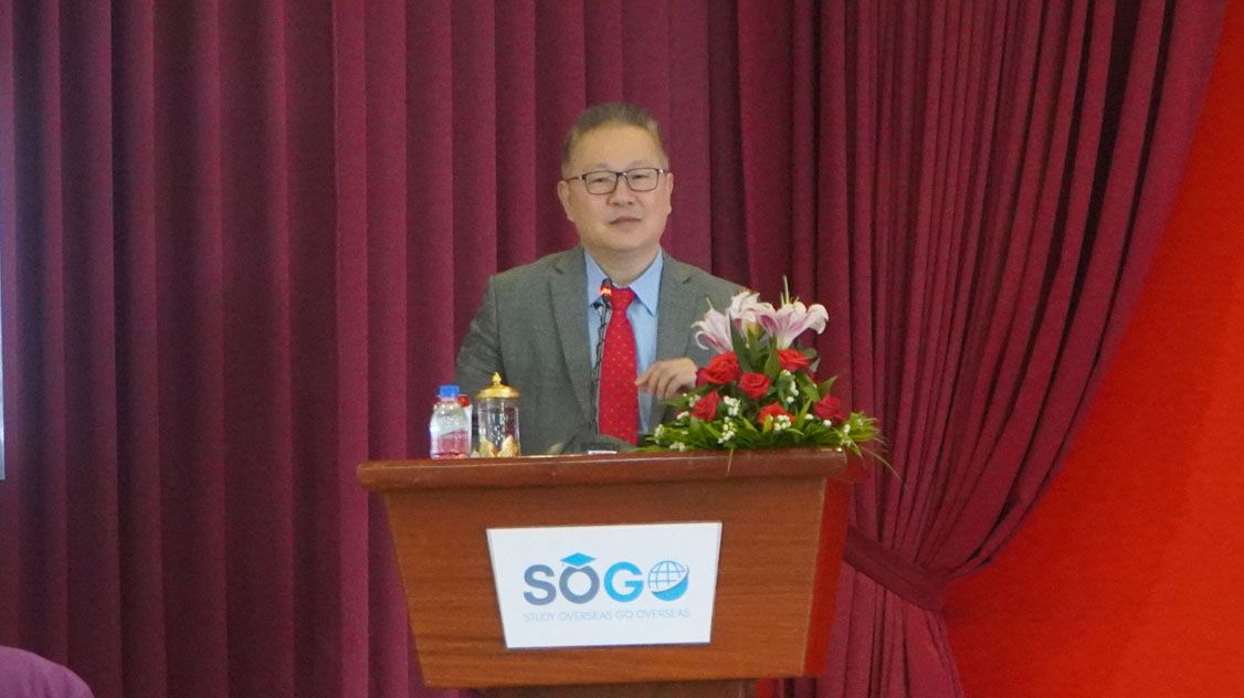 អ្នកឧកញ៉ា គួច ម៉េងលី ប្រកាសសម្ពោធសេវាកម្មសិក្សាថ្មី SOGO ...