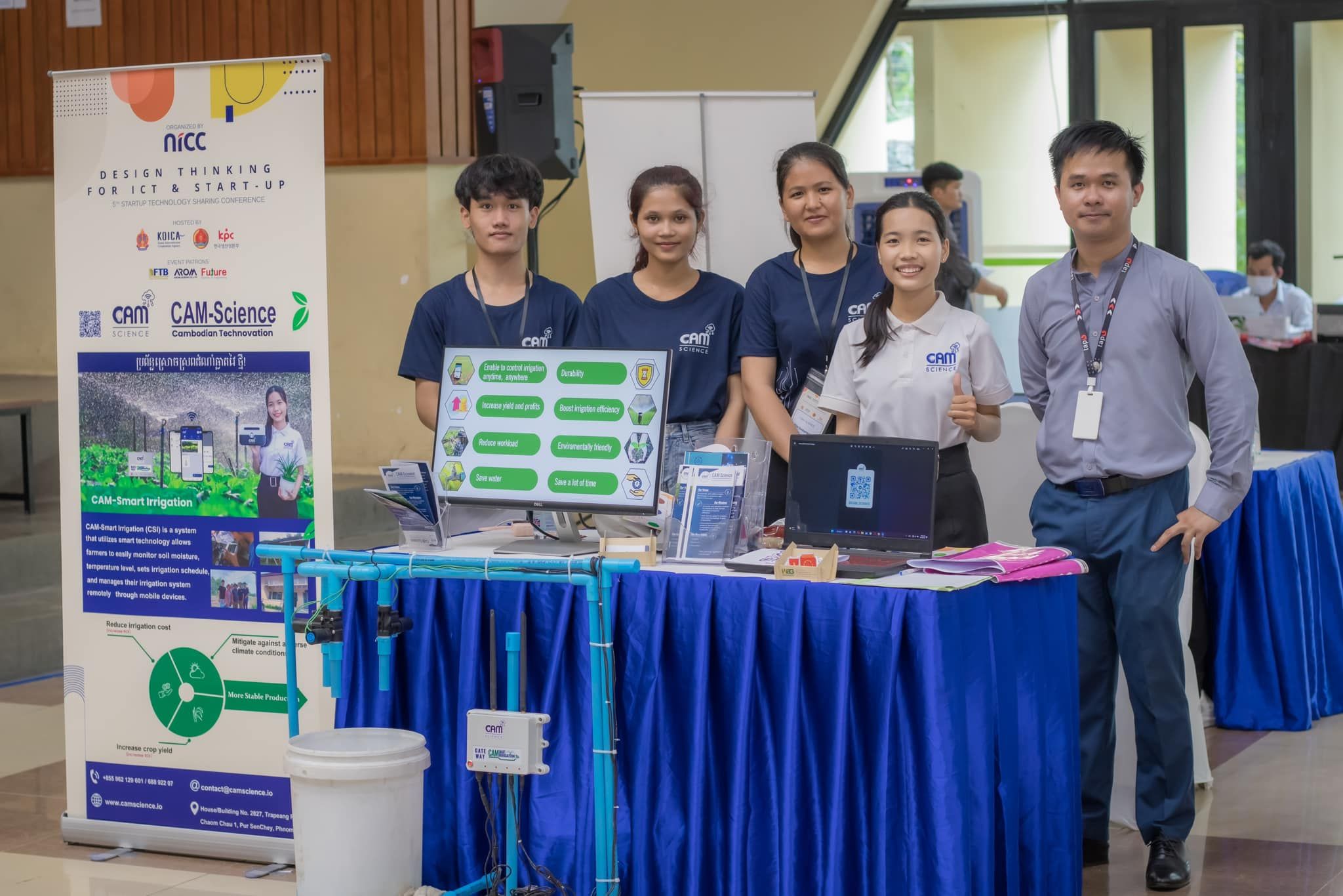 កូនខ្មែរពូកែណាស់! យុវជន១ក្រុមបង្កើតប្រព័ន្ធស្រោចដំណាំថ្មី បញ្ជាតែតាមទូរស័ព្ទដៃ មិនហត់ទៅស្រោចផ្ទាល់