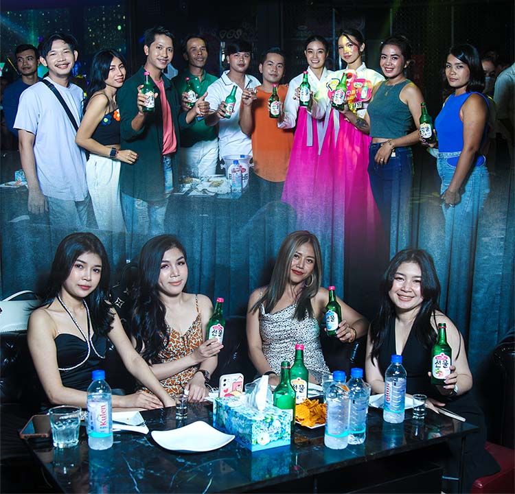 Seonmul Soju ស្រាកូរ៉េថ្មី បានបើកសម្ភោធលក់ជាផ្លូវការហើយនៅក្នុងប្រទេសកម្ពុជា