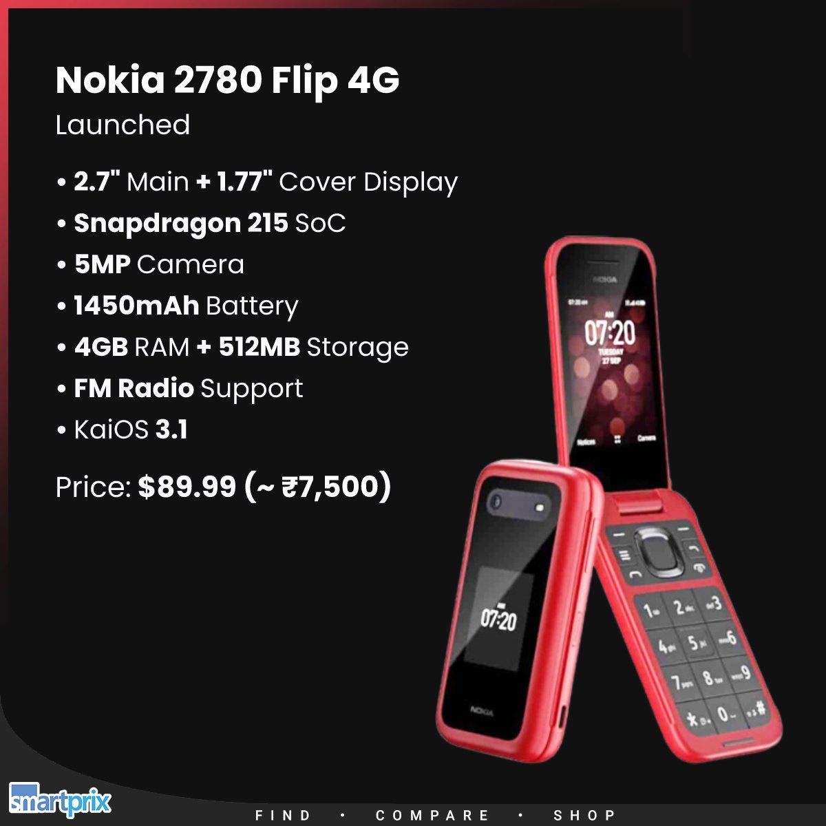 ម្តងនេះអេក្រង់បត់! Nokia បញ្ចេញស្មាតហ្វូនថ្មី ...